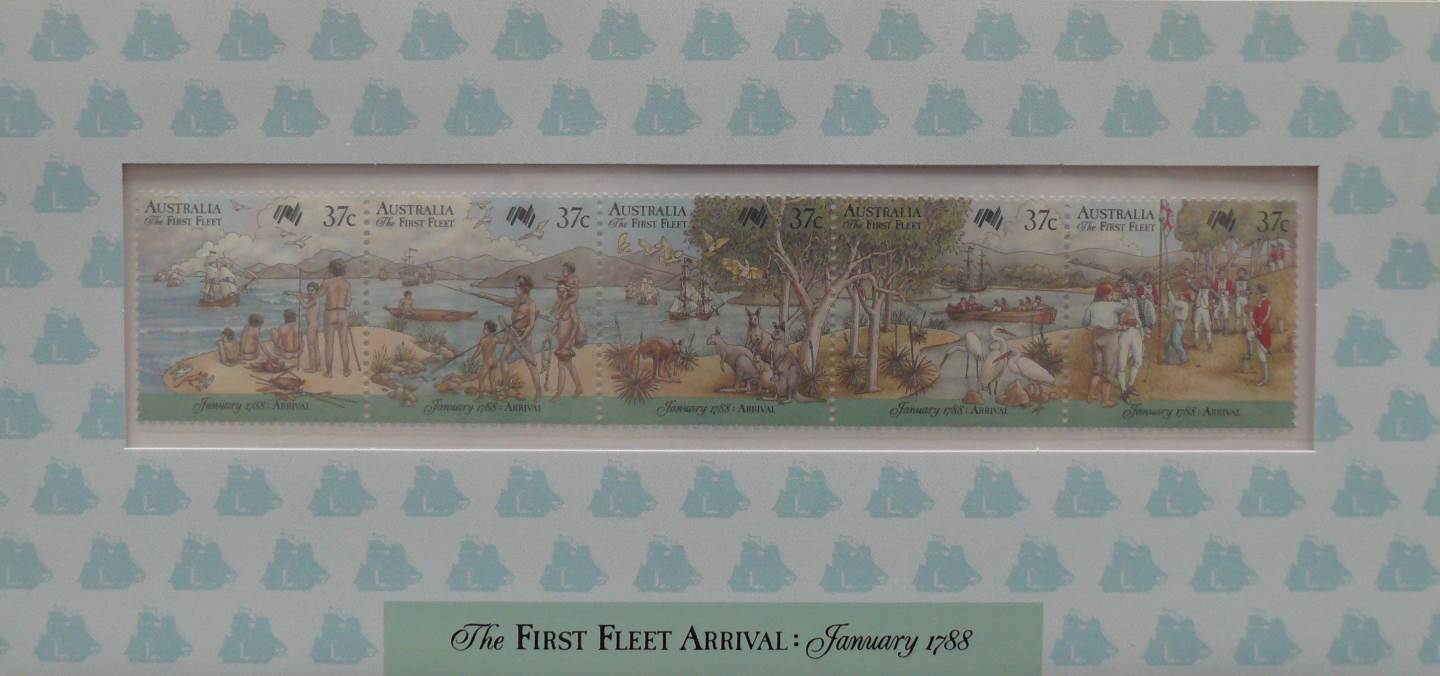 1988 Australia Post Stamp Pack - First Fleet Arrival
